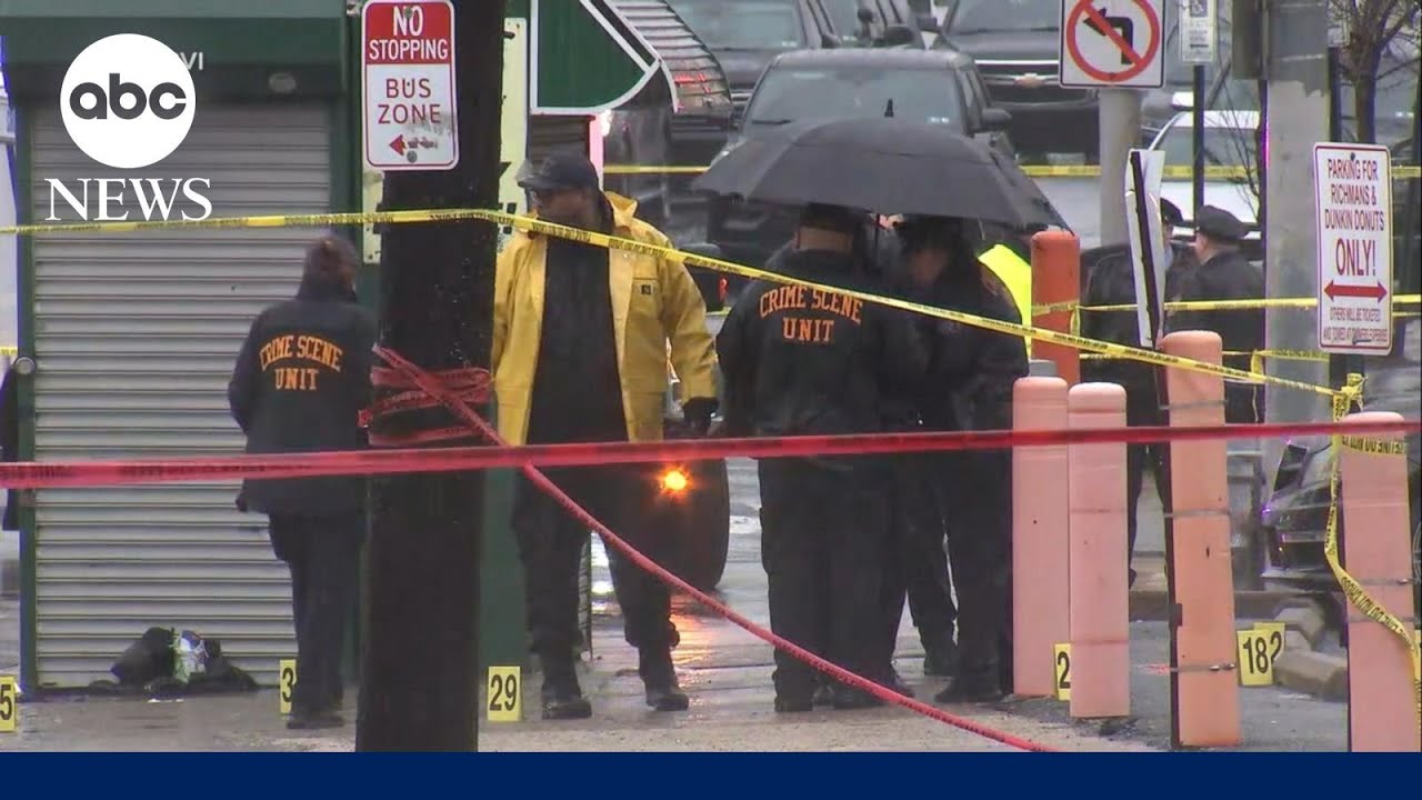 Mass shooting at Philadelphia bus stop - YouTube