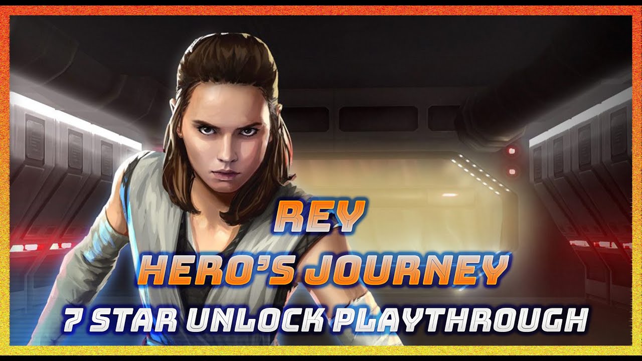 Rey Hero's Journey - SWGOH Playthrough - YouTube