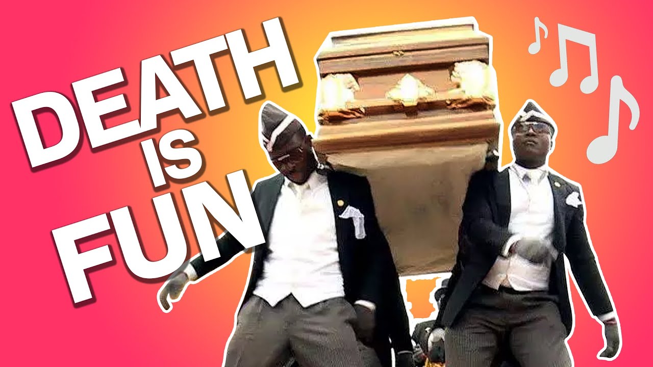 😲 Dancing PALLBEARERS at the FUNERAL 💀 Coffin dance meme * Bailando con ...