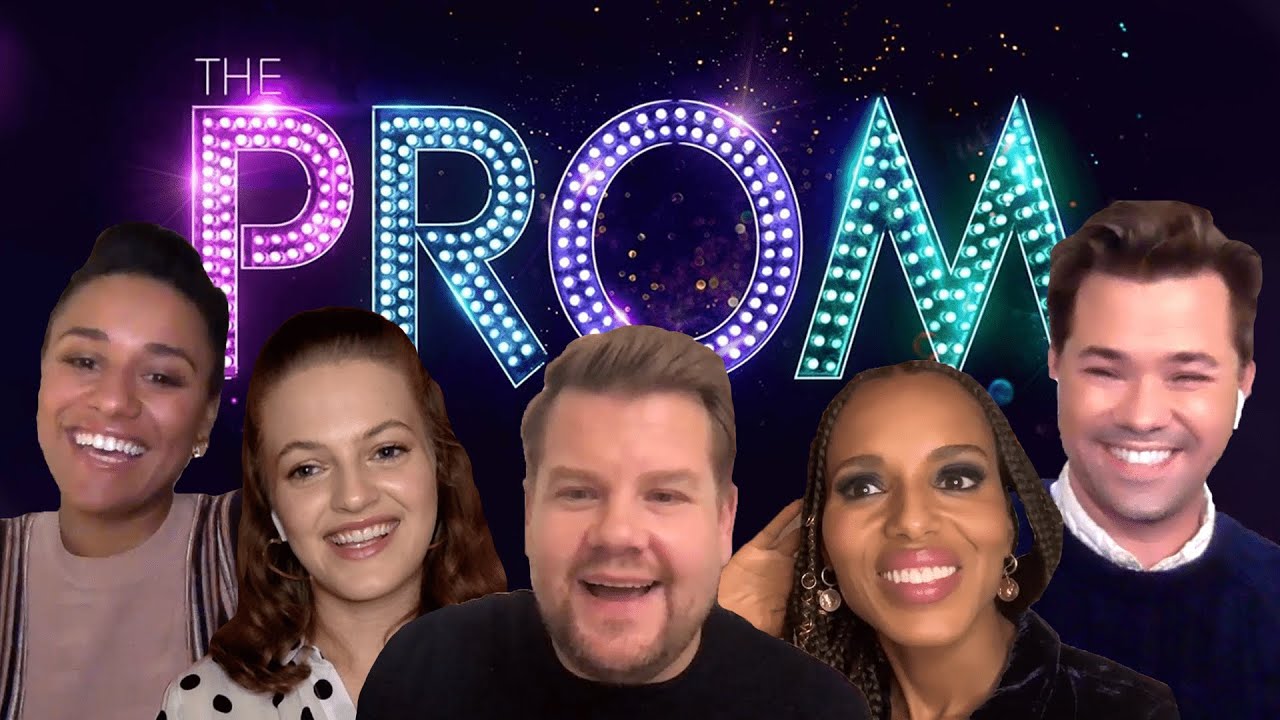 James Corden and other cast talk about Netflix's THE PROM Musical ...