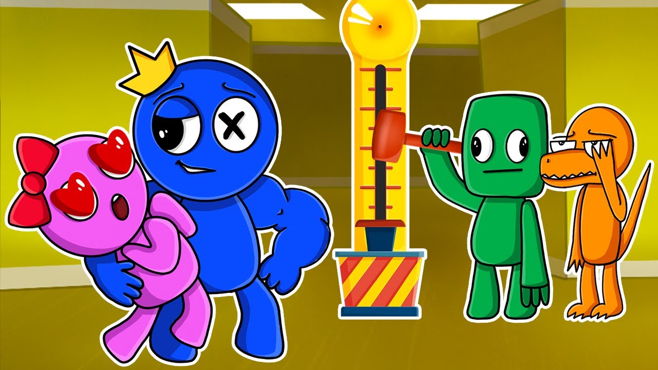 LOVE SECRET WHO IS STRONGEST.. Rainbow Friends Life Animation #2 - YouTube