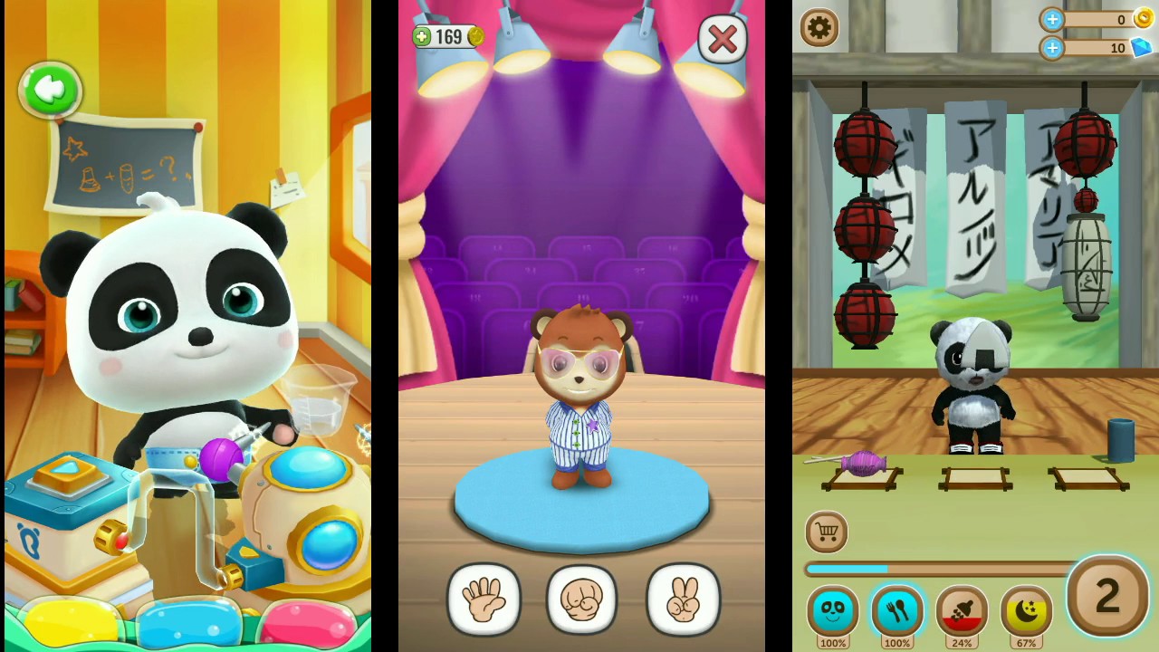 [GAMES] Talking Baby Panda vs My Talking Panda vs Daily Panda animal ...