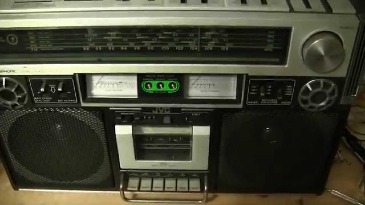 Trident CX-473F cassette played via Aux in from JVC RC-838 Boombox ...