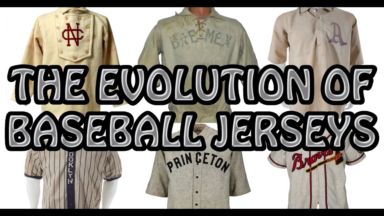 The Evolution of the Baseball Uniform #BaseballHistory - YouTube