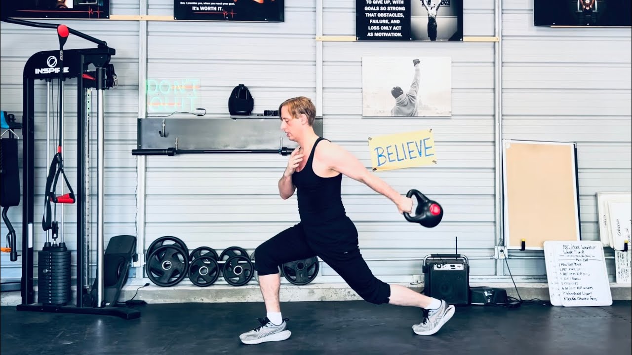 Kelly’s Workouts | Session 2: Workout 9 of 10 | Single Kettle Bell ...