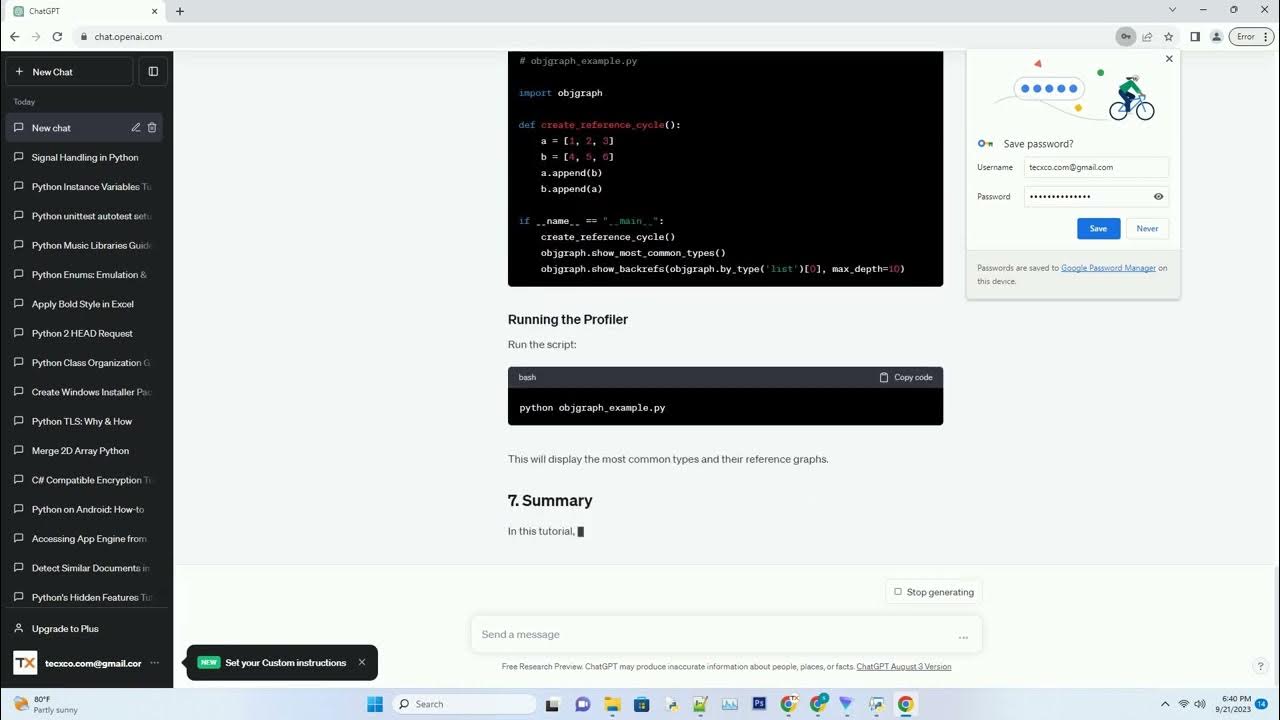 Which Python memory profiler is recommended - YouTube