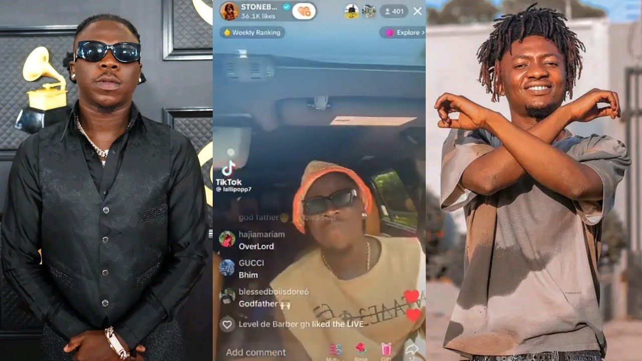 Watch How Stonebwoy Jammed To Kwesi Amewuga's Prepare Song - YouTube