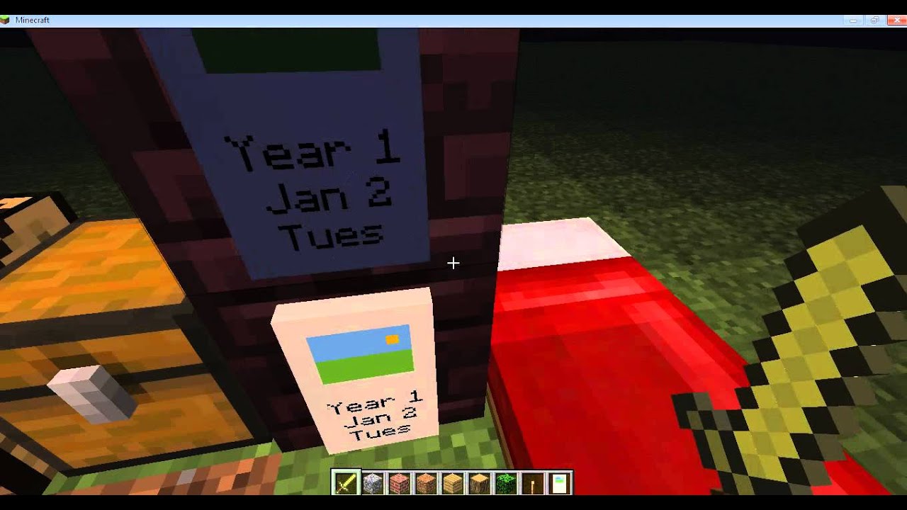 [1.2.5]Calendar Mod + Sponsor[Ma dai calendario in minecraft] - YouTube