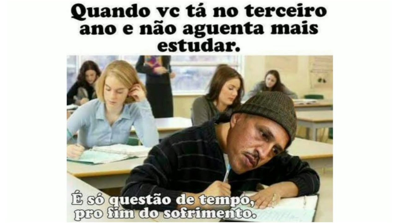 MELHORES MEMES EM IMAGENS - QUANDO VOCÊ ESTÁ CANSADO DE ESTUDAR 😪 - YouTube