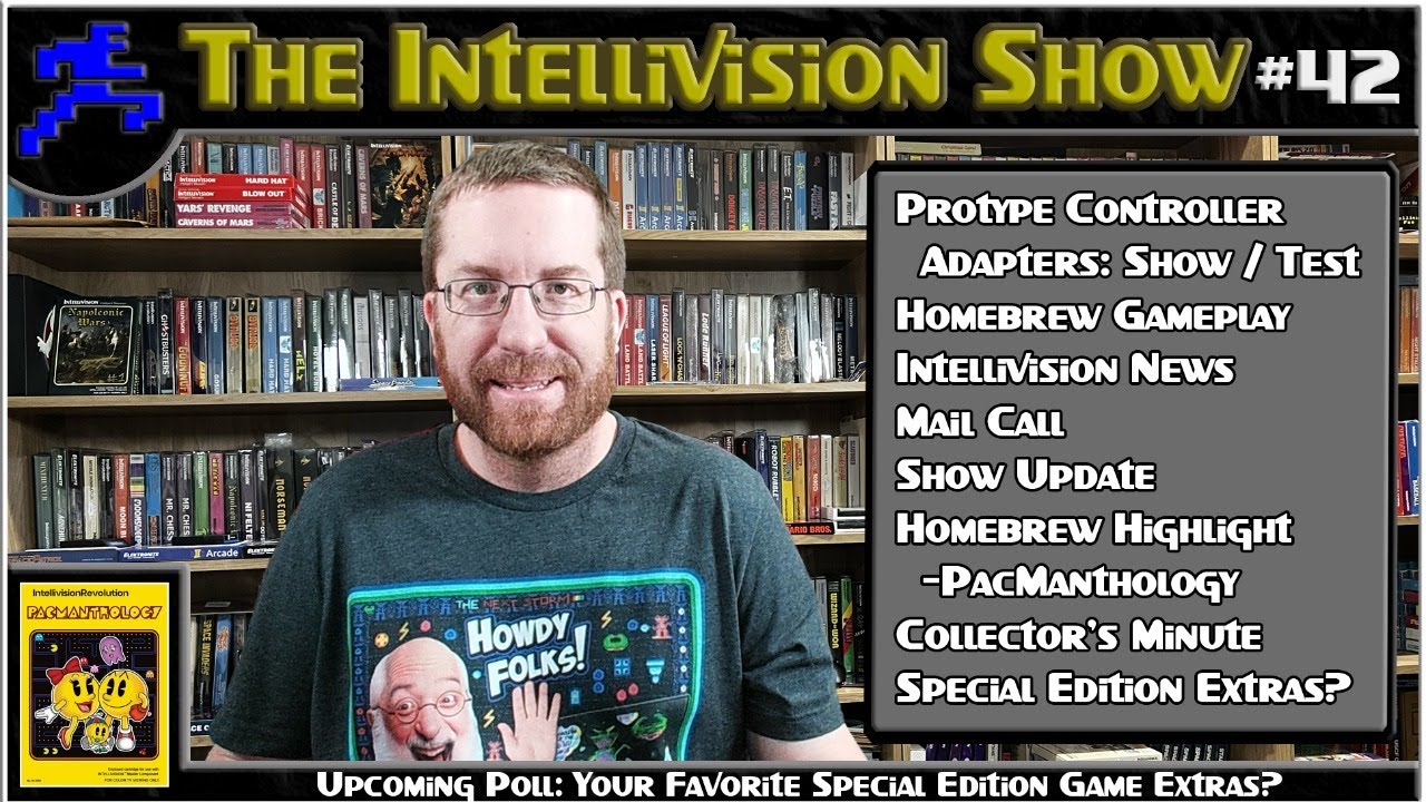 The Intellivision Show #42: Prototype Adapters With Homebrew Gameplay ...