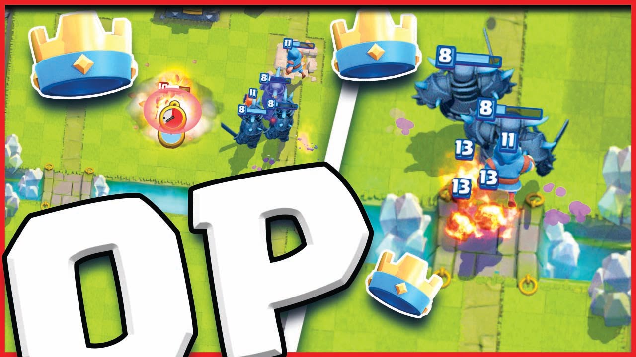 THIS NEW DECK IS AMAZING! My new OP Clash Royale Deck! - YouTube