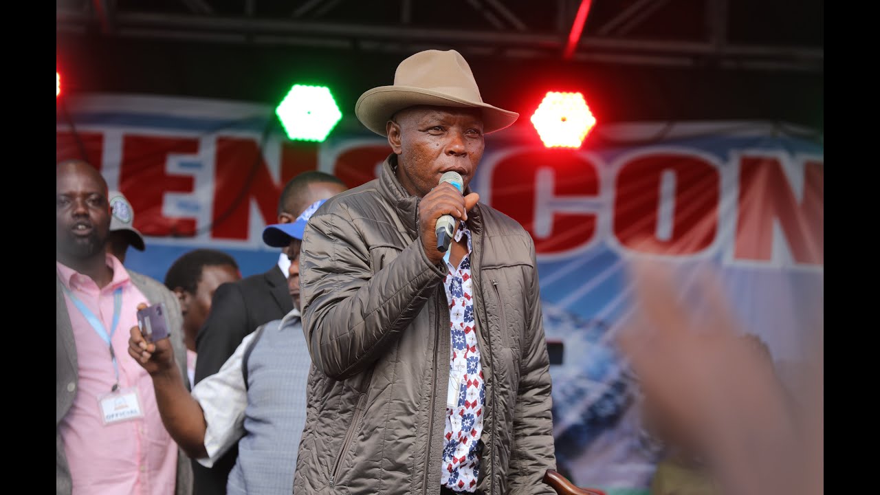 Maina Njenga electrifying full speech at Kenol, Muranga to thousands of ...