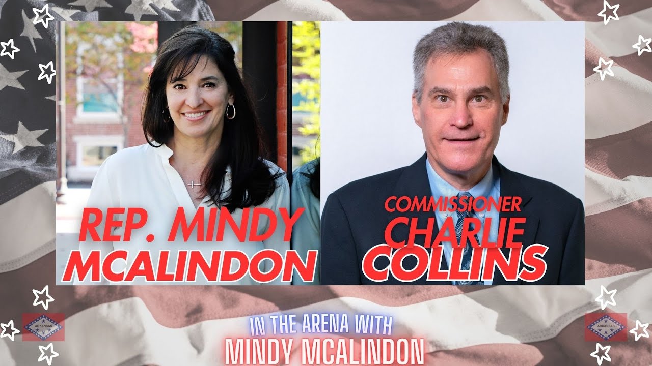In The Arena With Mindy McAlindon - Commissioner Charlie Collins - YouTube