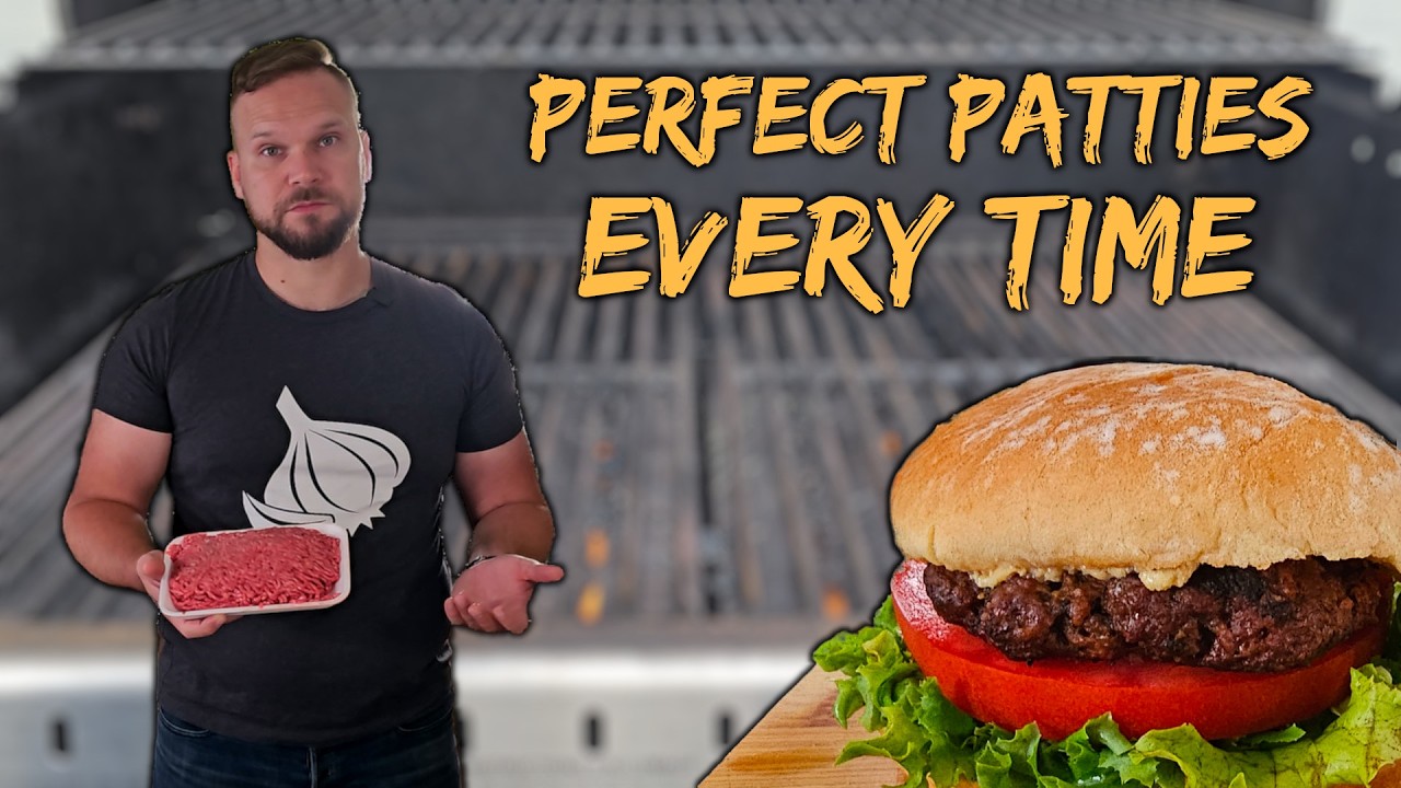 How to Make Perfect Hamburger Patties from Scratch - YouTube