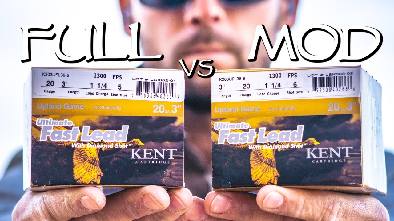 Patterning A Shotgun - Full Vs Modified Choke - YouTube