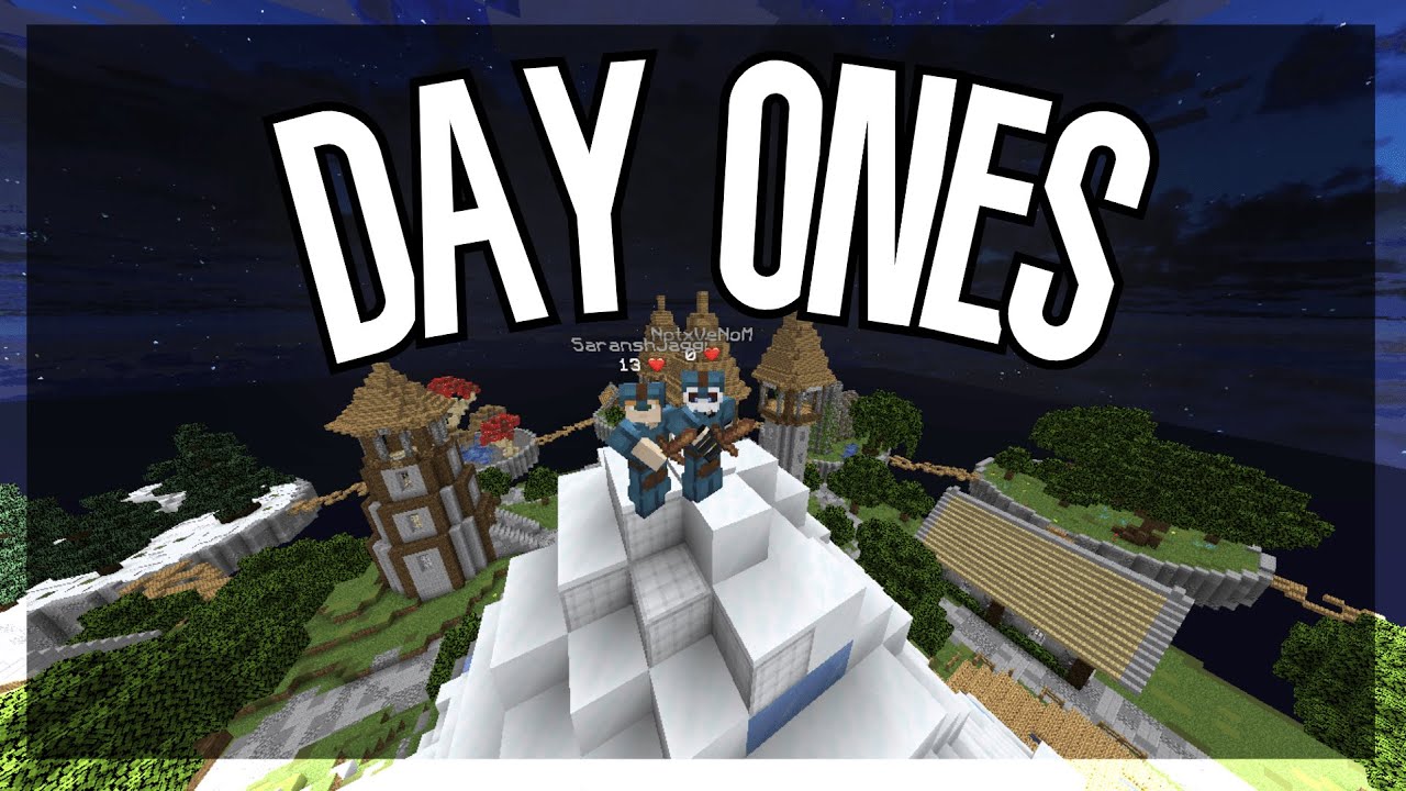 Minecraft Montage | Rarin Day Ones - YouTube