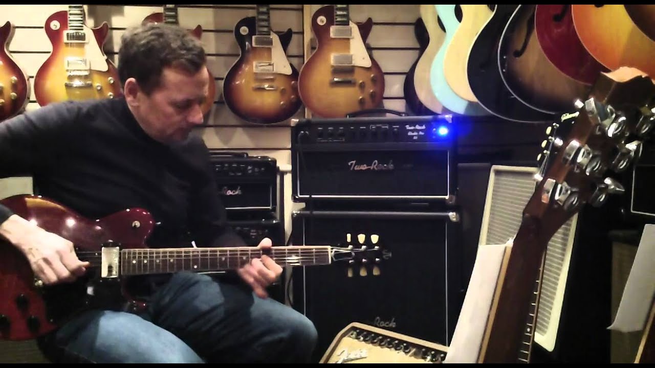 Two Rock Studio Pro 50 overdrive with humbuckers - YouTube