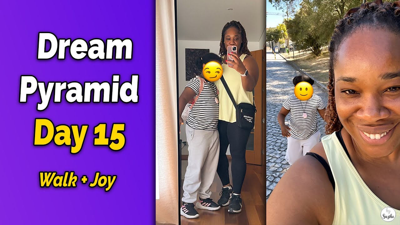 Dream Pyramid Diaries | Day 15 ☀️ Steps & Sunshine | Walking at Lisbon ...