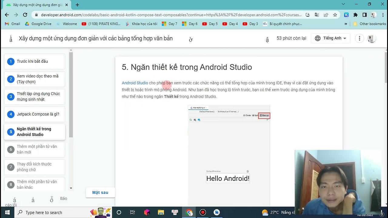 Build a simple app with text composables - YouTube