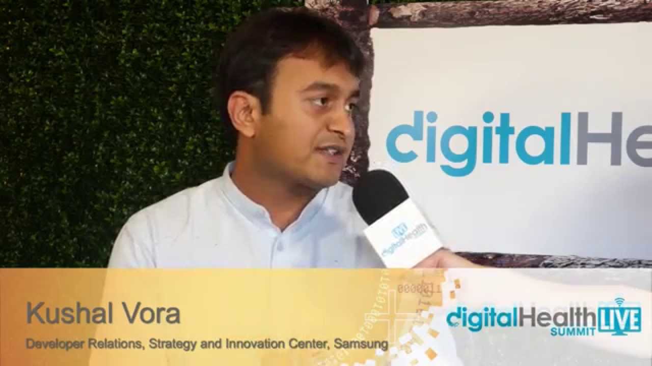 Kushal Vora, Dev Relations, Samsung at Digital Health Summer Summit ...