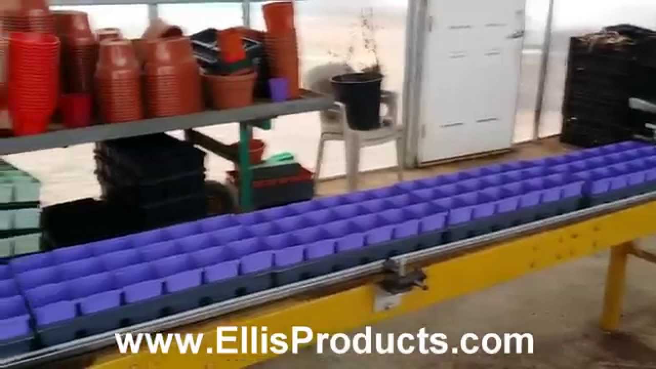Flat Filler System At Centerton Nursey in NJ - YouTube
