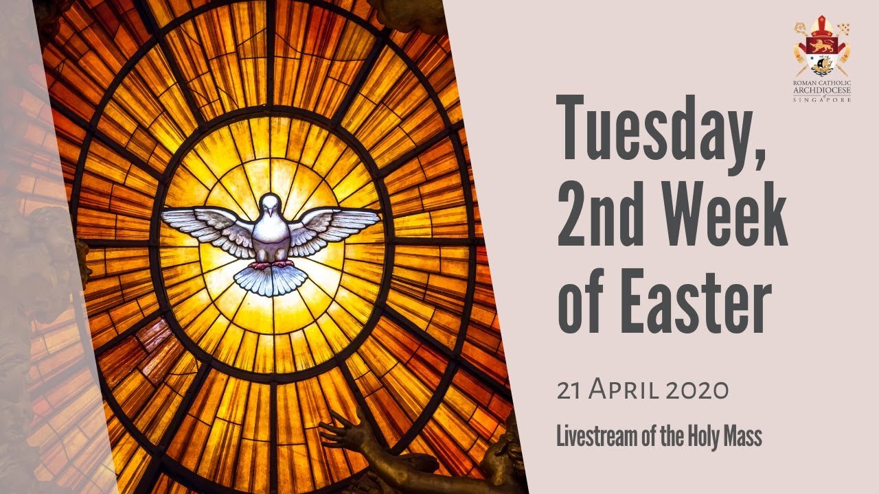 Catholic Weekday Mass Online - Tuesday, 2nd Week of Easter 2020 - YouTube