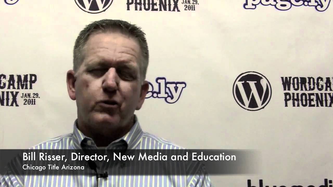 Bill Risser of Chicago Title Arizona talks Pagely - YouTube