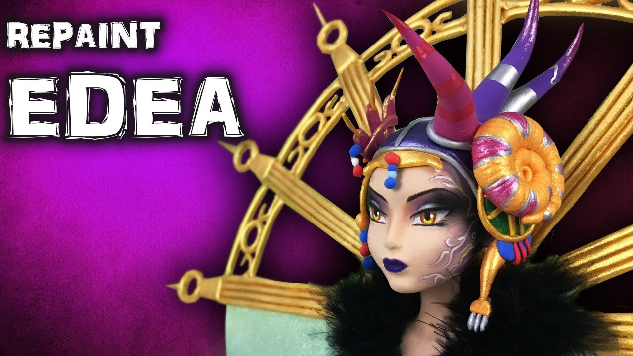 EDEA KRAMER custom artdoll REPAINT [ Final Fantasy VIII ] - YouTube