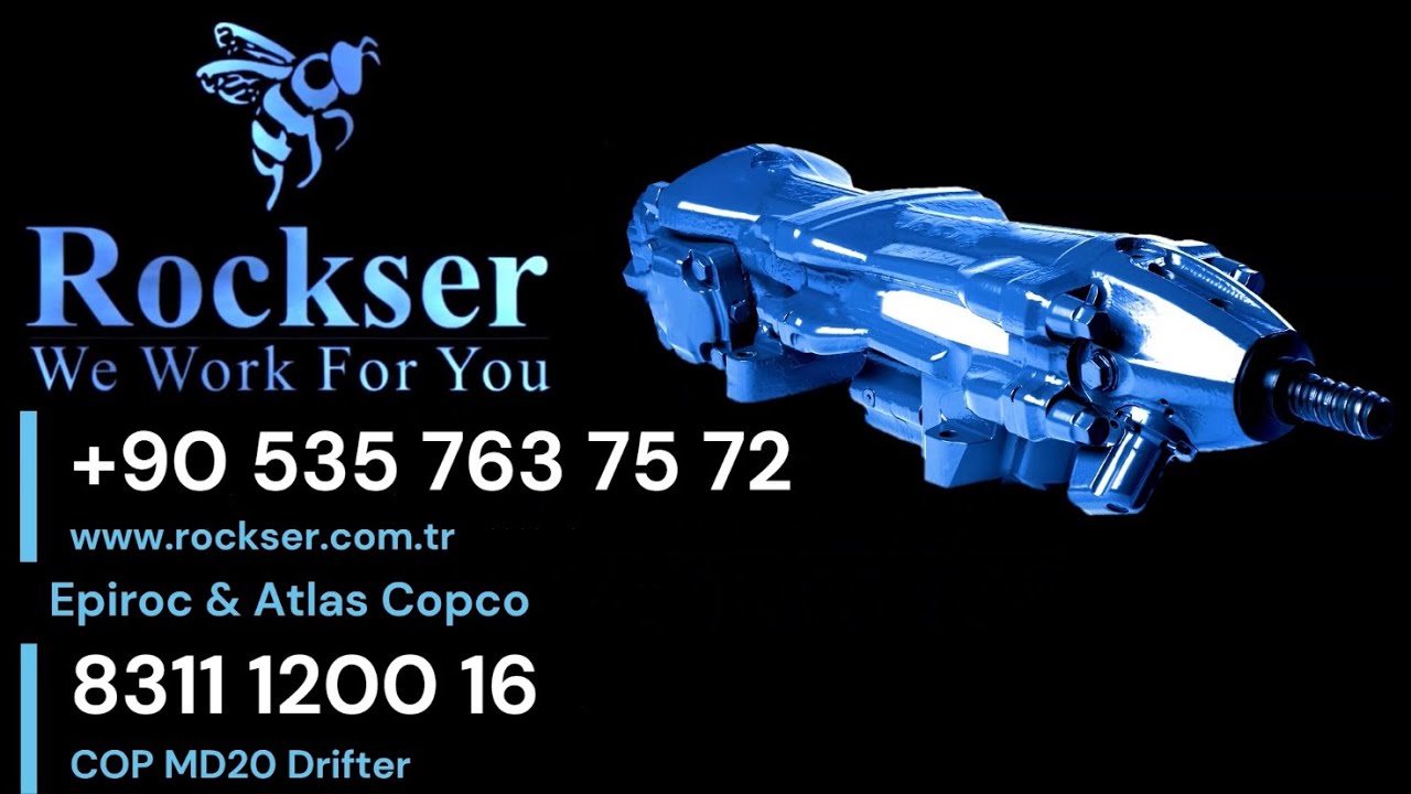 8311 1200 16 - COP MD20 Drifter (Epiroc / Atlas Copco Alternative Spare ...