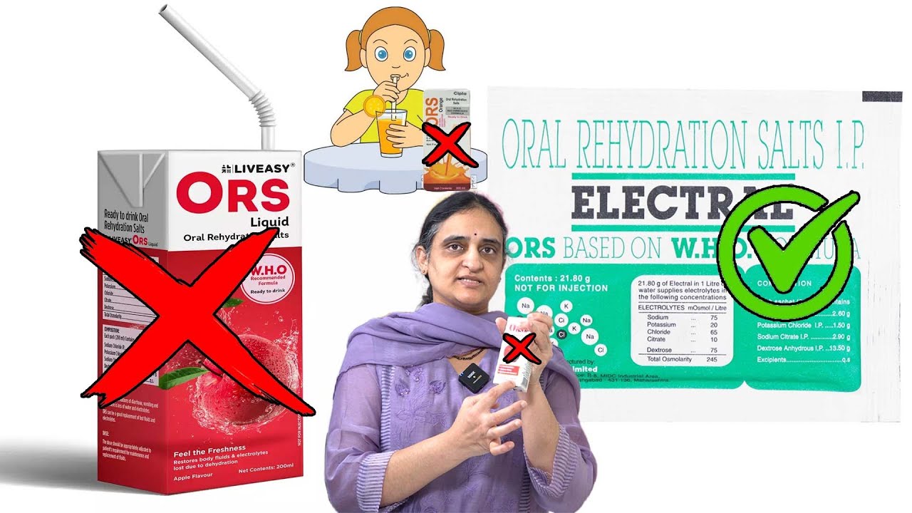 People Must Know Who Recommended ORS Drinks : Dr Sivaranjani About ORS ...