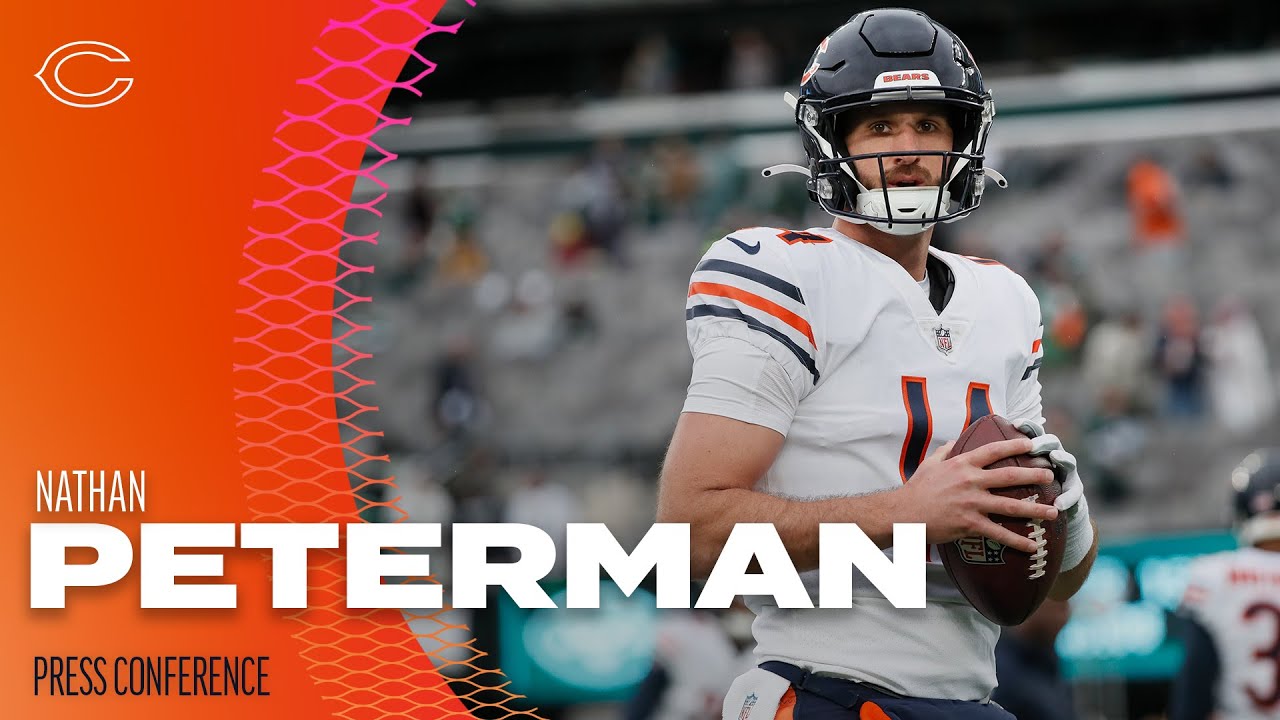 Nathan Peterman on upcoming start against the Vikings | Chicago Bears ...