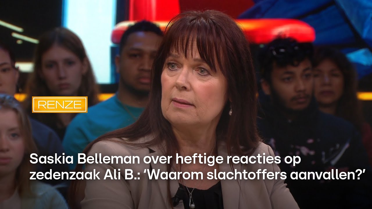 Saskia Belleman over heftige reacties op zedenzaak Ali B.: ‘Waarom slachtoffers aanvallen ...