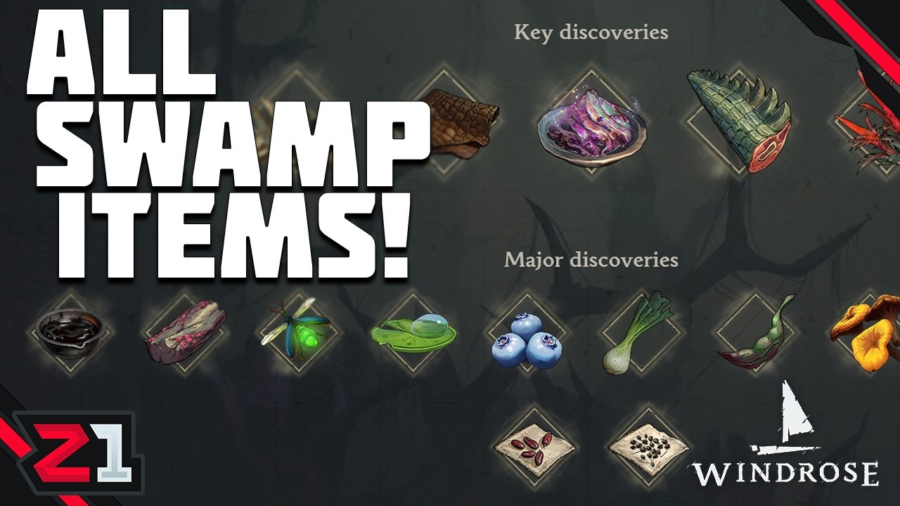 All Windrose Swamp Items And Where To Find Them! - YouTube