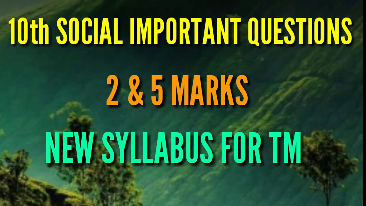 10 Th SOCIAL IMPORTANT QUESTIONS FOR 2 5 MARKS QUESTIONS NEW SYLLABUS 10-th-social-important-questions-for-2-5-marks-questions-new-syllabus