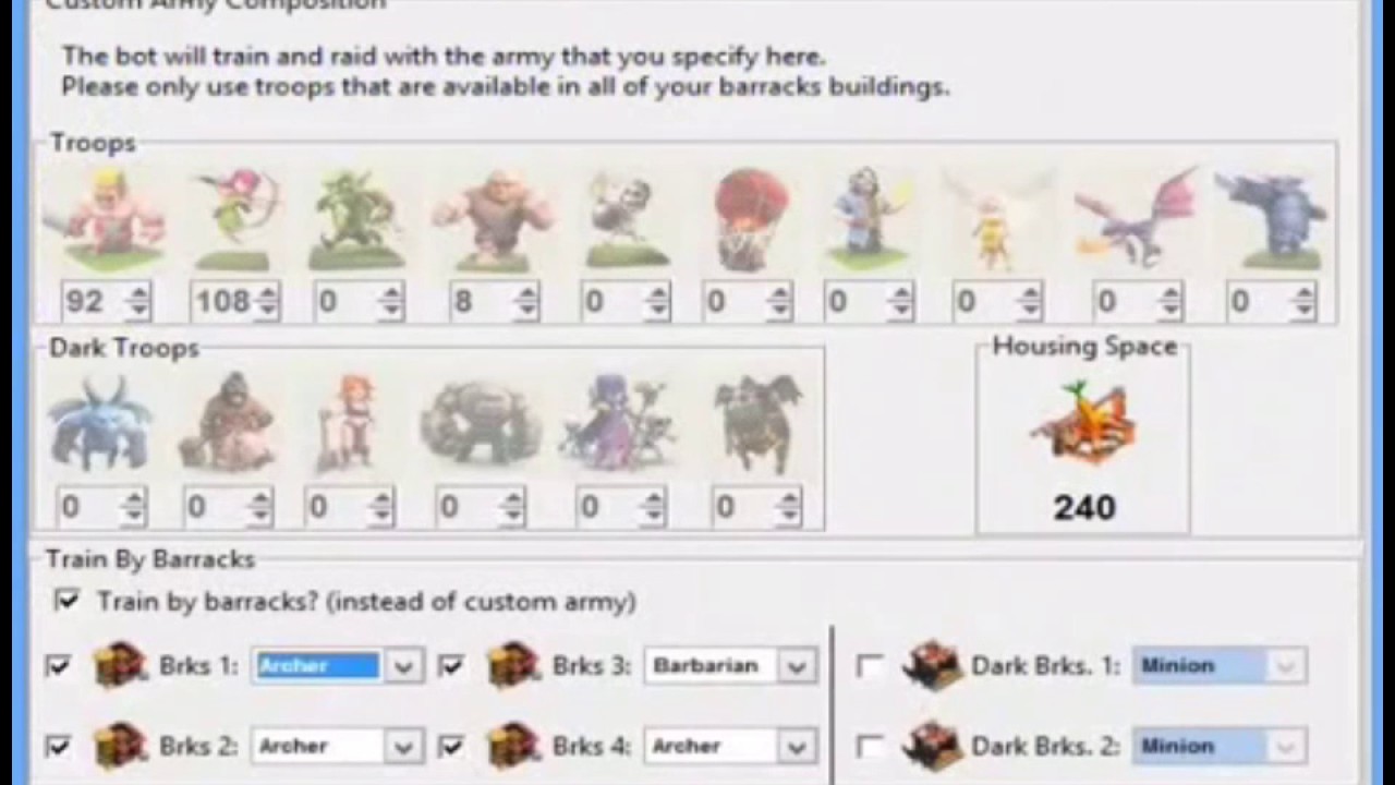 Clash Farmer Primium 1.8.9 Th 11 Latest Version Bot - YouTube