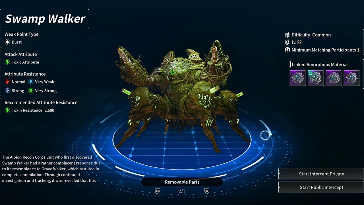 The First Descendant - Swamp Walker Void Intercept (Normal) - Ajax Lv ...