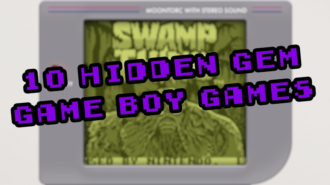 10 obscure Game Boy games - Hidden Gems - YouTube