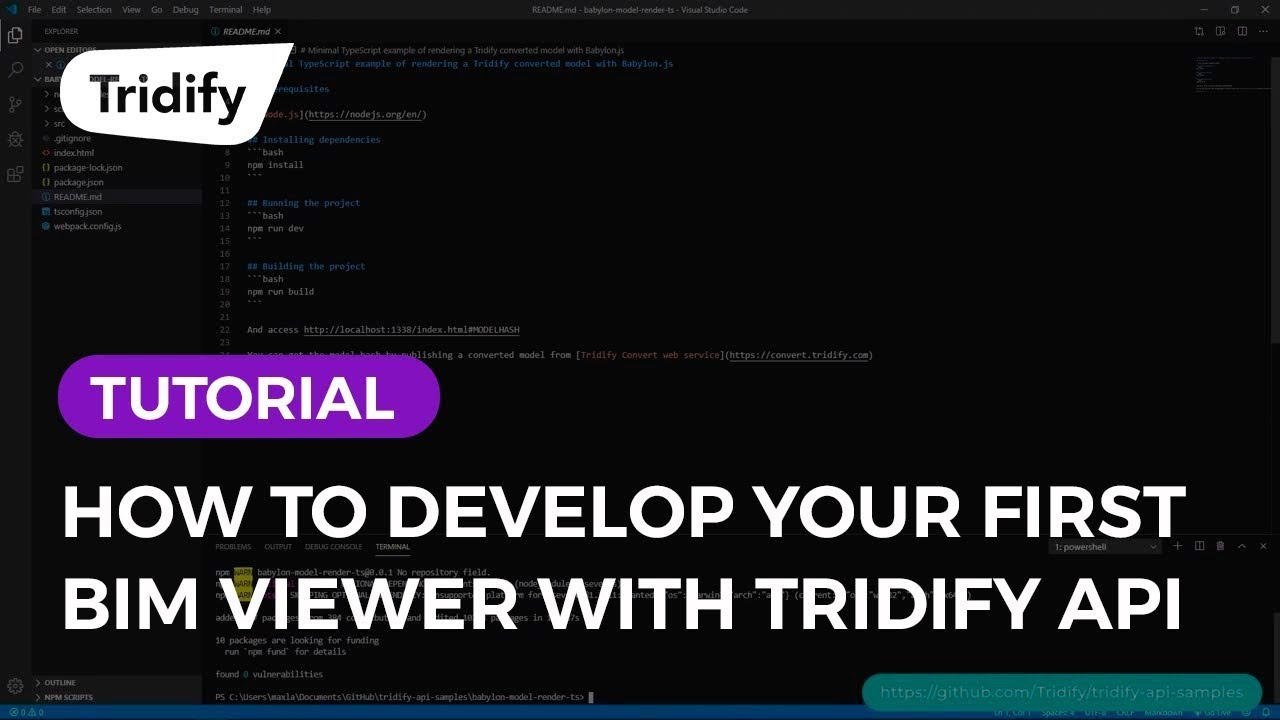 Tridify Tutorial - How To Develop Your First BIM Viewer With Tridify ...