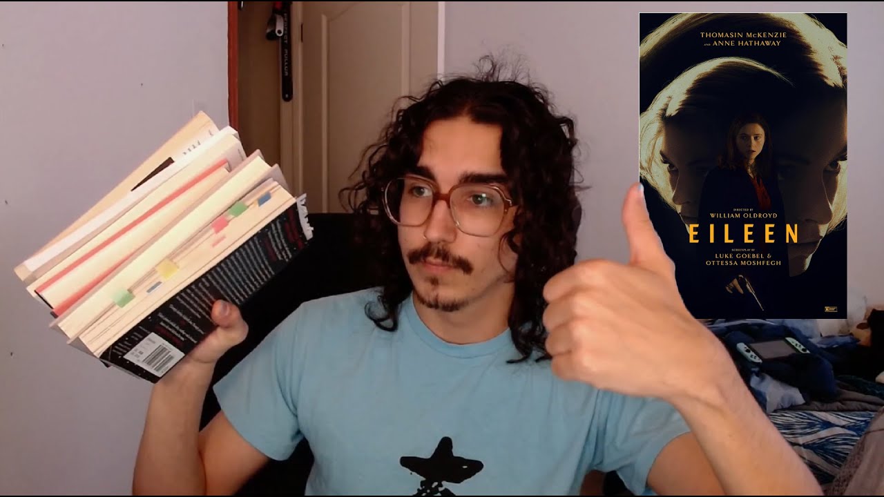 last 6 books i've read + eileen movie - YouTube