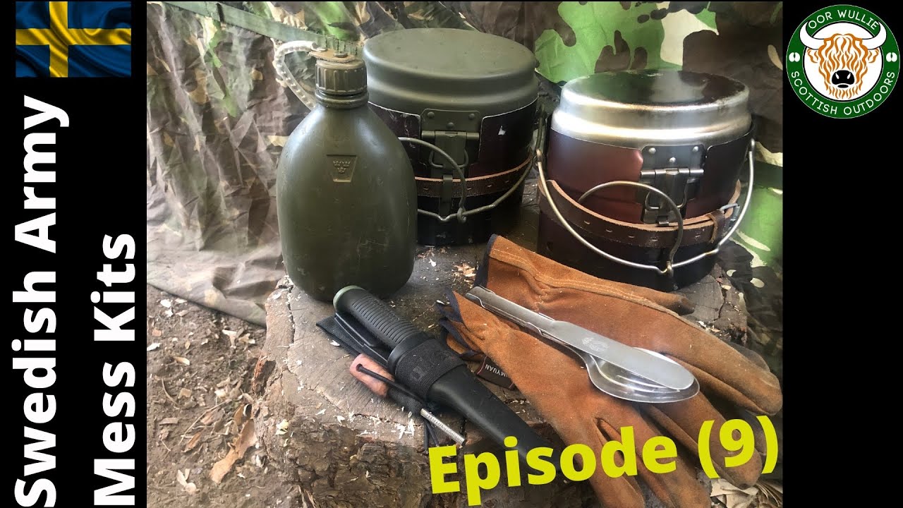 Swedish Army Mess Kits | Bushcraft | Episode 9 | My Army Mess Kit ...