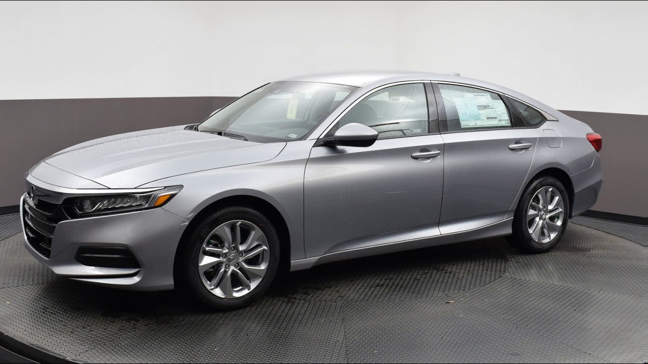 2020 Silver Metallic Honda Accord 4D Sedan #4144 - YouTube