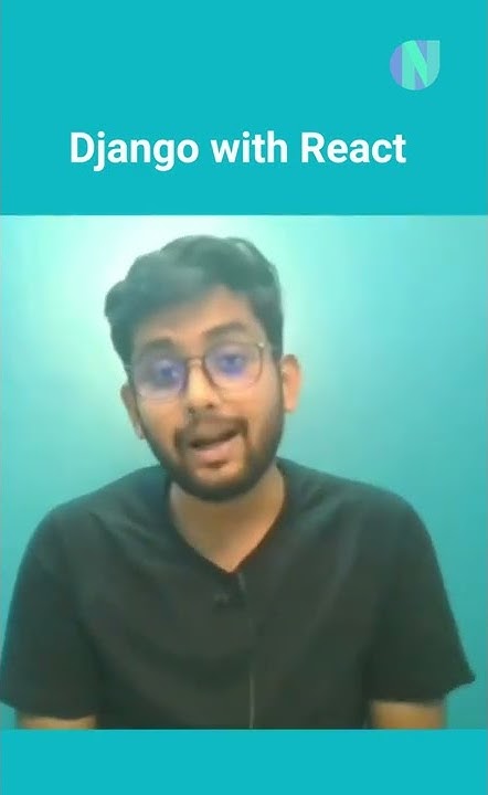 Django with React ! | #shorts | Newton School - YouTube
