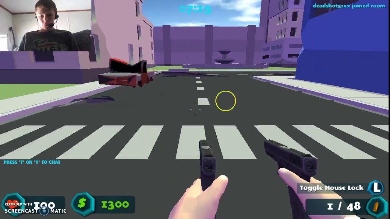 Playing leader strike on computer OMG - YouTube