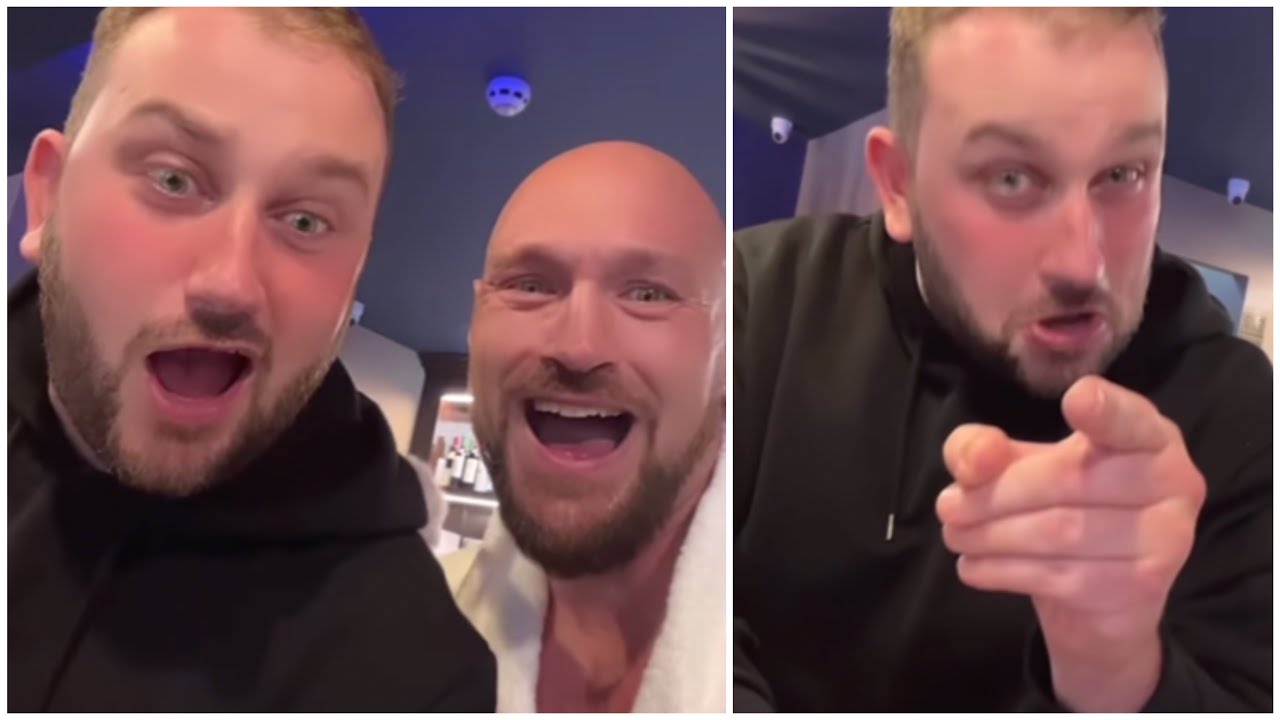 HILARIOUS! - TYSON FURY & COMEDIAN AL FORAN CALL OUT AJ FEAT (TRUMP ...