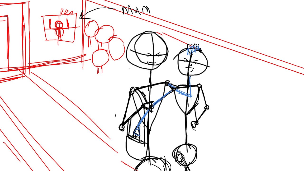 Flipaclip short animation preview (rough bone animation) #unravel ...