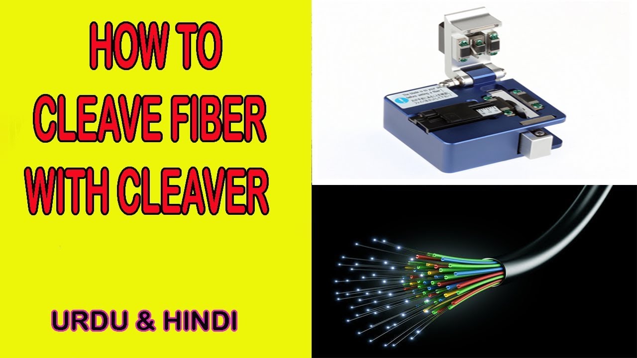 How To Use Cleaver | Cleave Optic Fiber | - YouTube