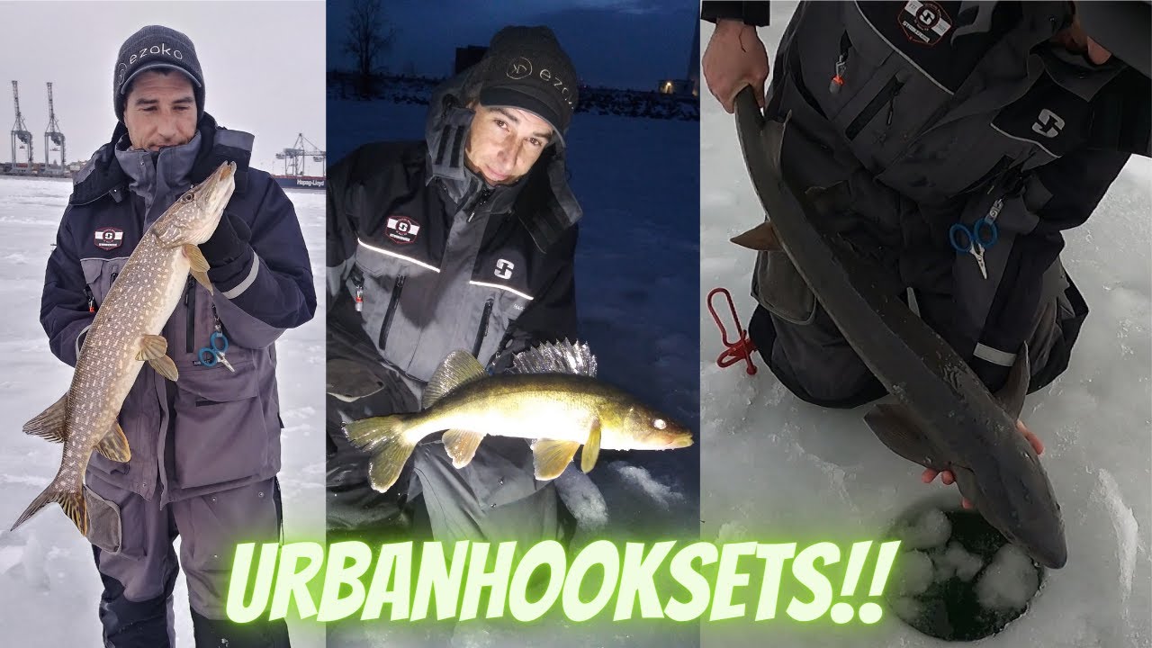 UrbanHookSets YouTube Debut?! Good Multispecies Ice Fishing in Montreal ...