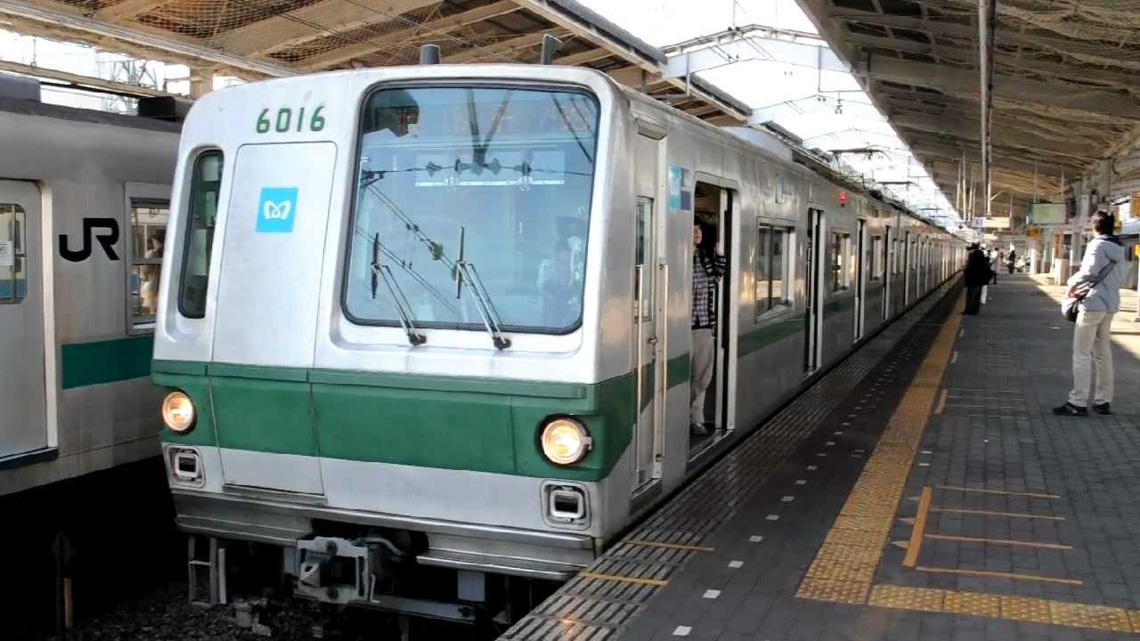 東京メトロ6000系 6116F 代々木上原駅（C‐01）発車 - YouTube