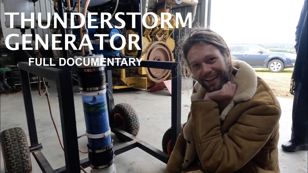 Malcolm's Thunderstorm Plasmoid Generator in Action | FULL DOCUMENTARY | with Jordan & Roland ...