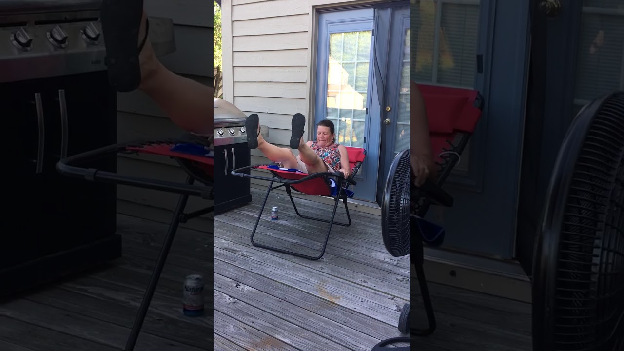 Lady Stuck In Chair Youtube